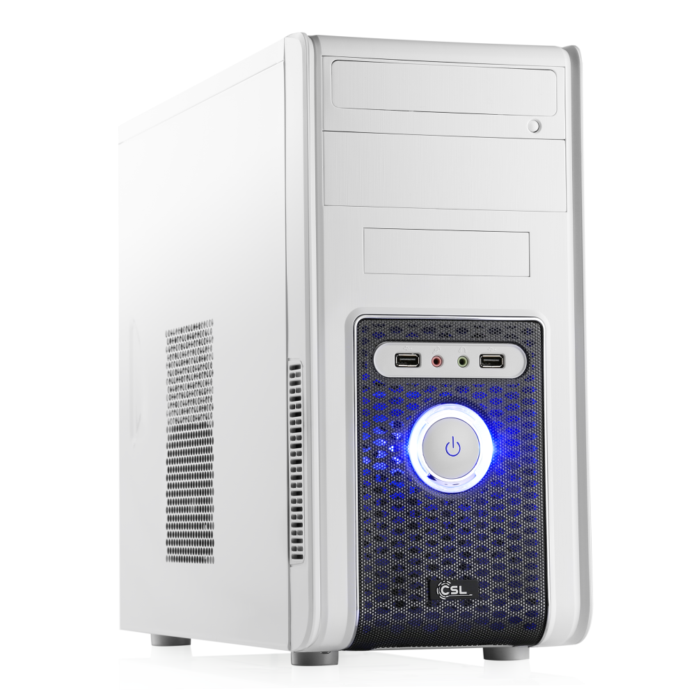 CSL Computer | PC - CSL Sprint 5687 (Ryzen 5) - White Edition